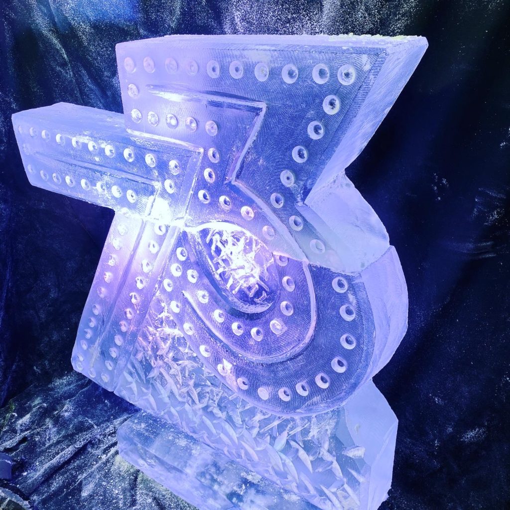 Sport Themed Ice Sculptures & Vodka Ice Luges | Ice Agency