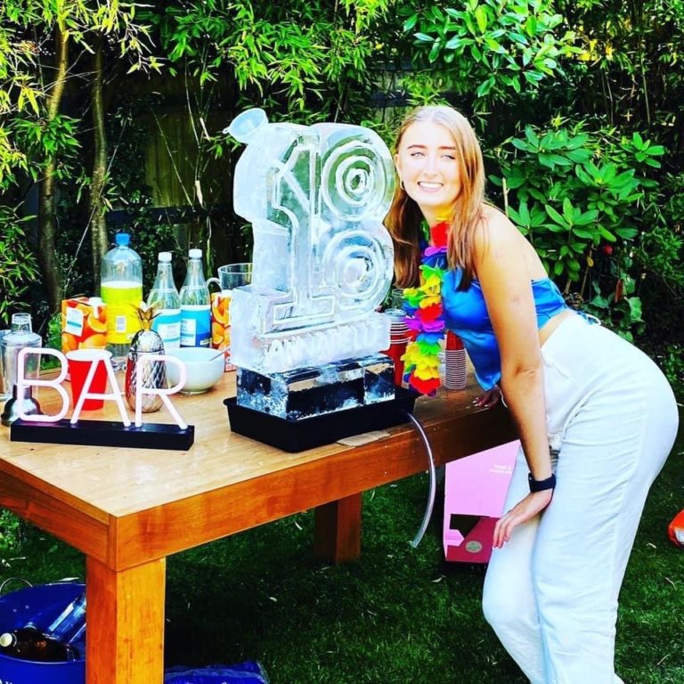£100 Party Ice Vodka Luges & Ice Sculptures!!! | Ice Agency